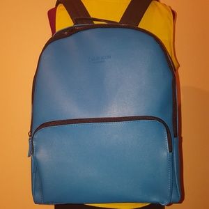 Calvin Klein | Bags | Calvin Klein Blue Backpack | Poshmark